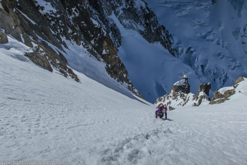 Brèche Puiseux en traversée : l'épopée de deux naïfs à Chamonix ...